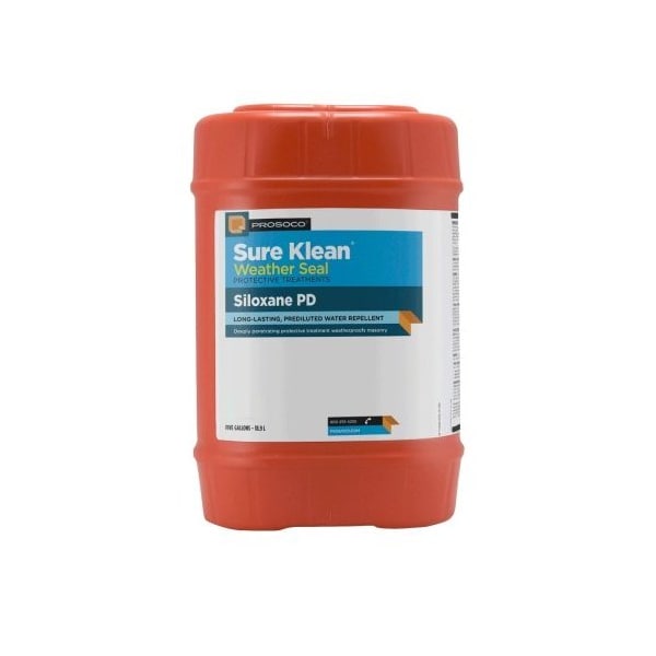 Prosoco Sure Klean Siloxane PD Long-Lasting Pre-Diluted Water Repellent 5 Gallon 40027-05GAL | Zoro